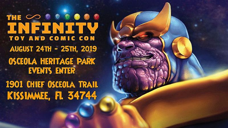 The Infinity Toy & Comic Con 2019 – Kissimmee – Florida Geek Scene