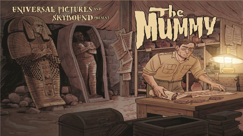 Unearthing Horror and Heartbreak: Faith Erin Hicks Resurrects The Mummy ...