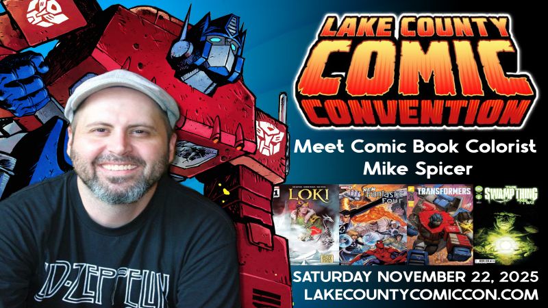 Colorist Extraordinaire Mike Spicer Appearing at Lake County Comic Con ...